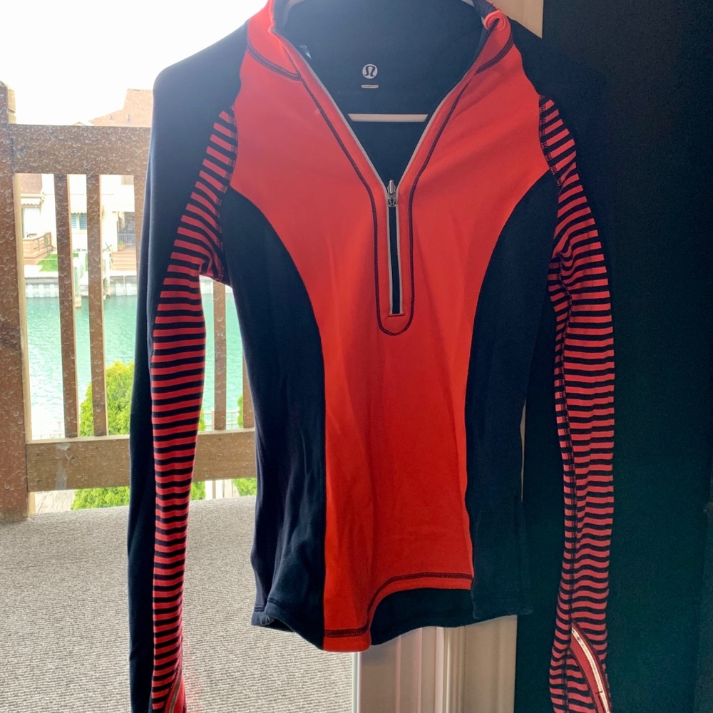 Lululemon Reversible Half Zip - Gem